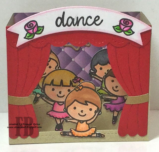 StampOwl's Studio: Dance Shadow Box