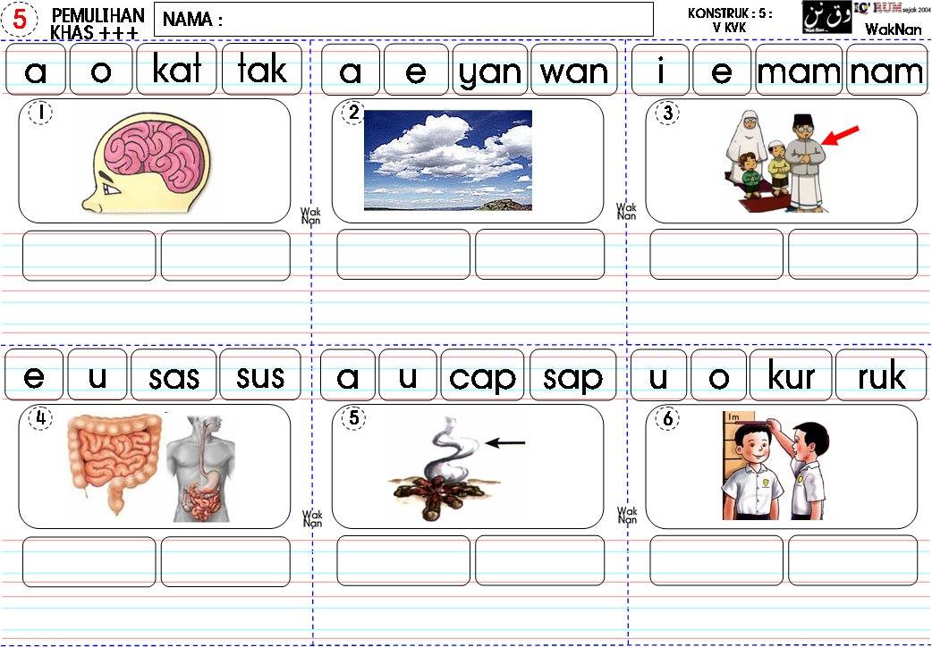 Prasekolah SK Raja Chulan: LITERASI KONSTRUK 5