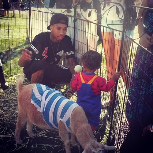 Mááry: [Fotos]Pré-Festa do King Cairo filho do Rapper Tyga com a Blac Chyna