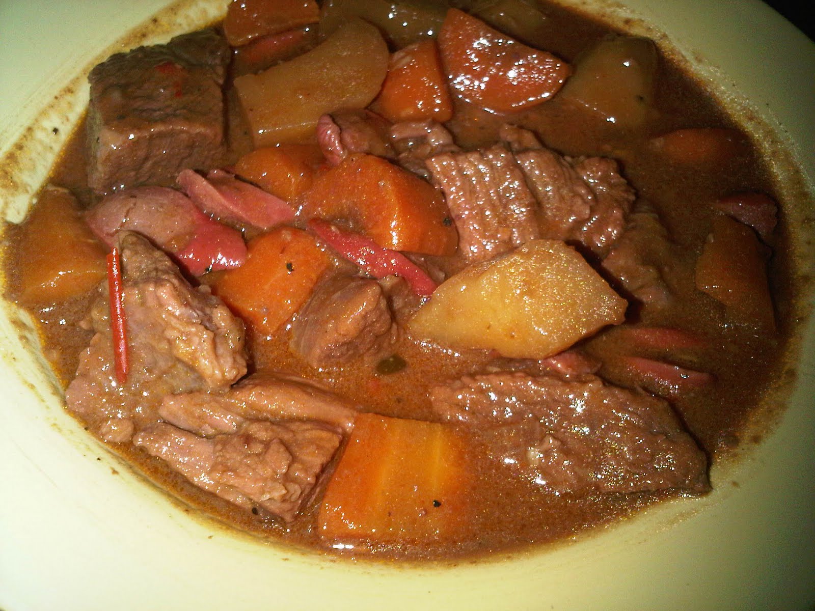 McNose Learns To Cook: Kalderetang Baka