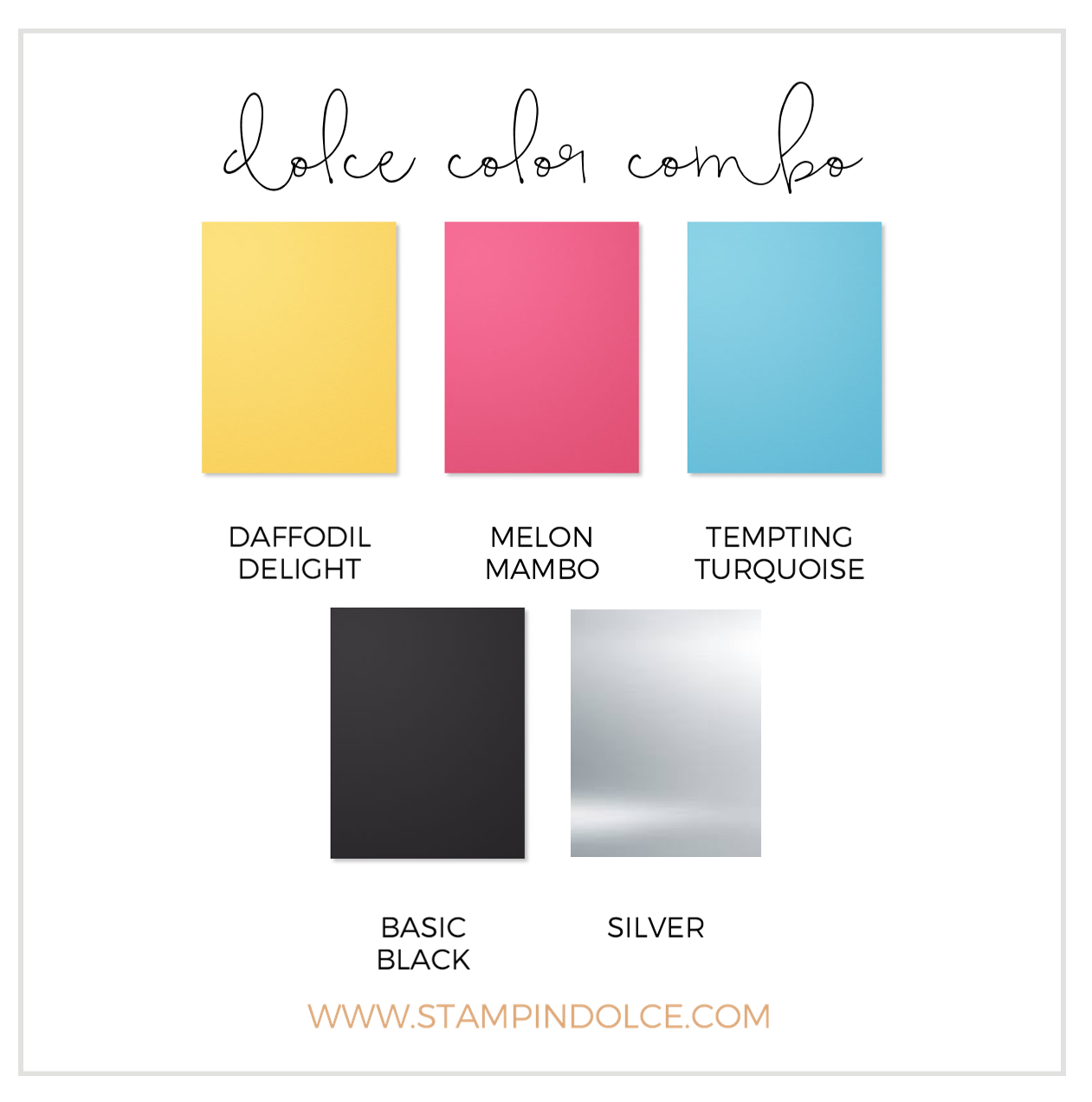 Stampin' Dolce: Shut the front door - Fancy Friday Blog Hop