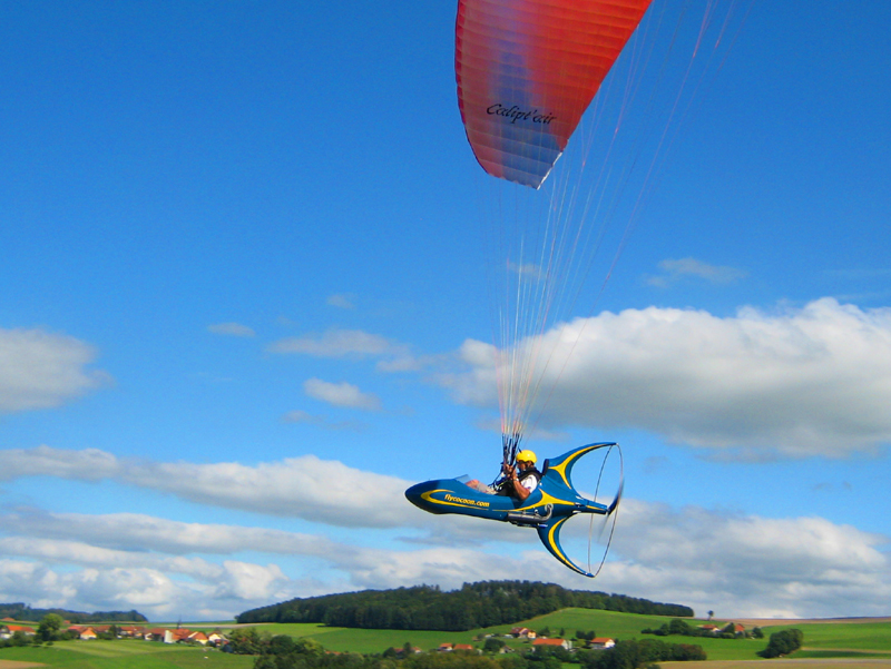 PARAMOTOR BRASIL NEWS: PARAMOTOR ELÉTRICO FLY COCOON