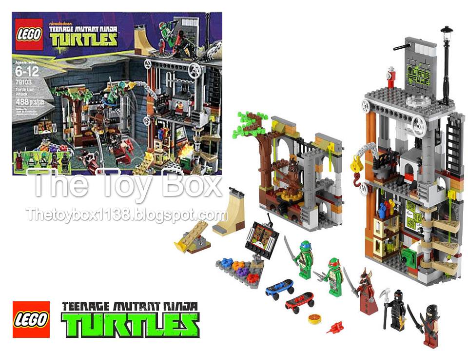 The Toy Box: Nickelodeon Teenage Mutant Ninja Turtles (Lego)