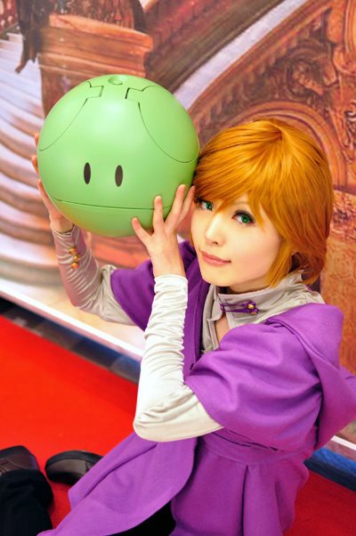 GUNDAM GUY: Gundam Cosplay: Mineva Zabi / Audrey Burne