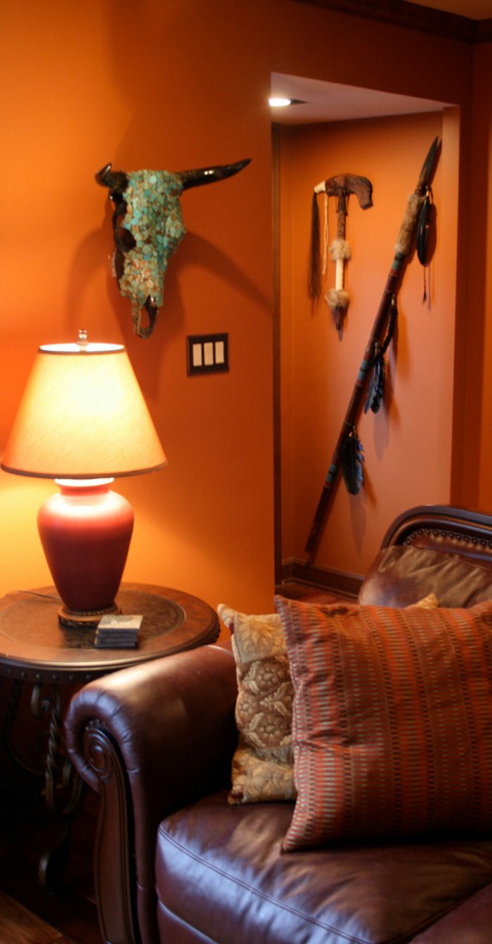 Orange 77 wall color ideas with positive effects - Diy Fun World