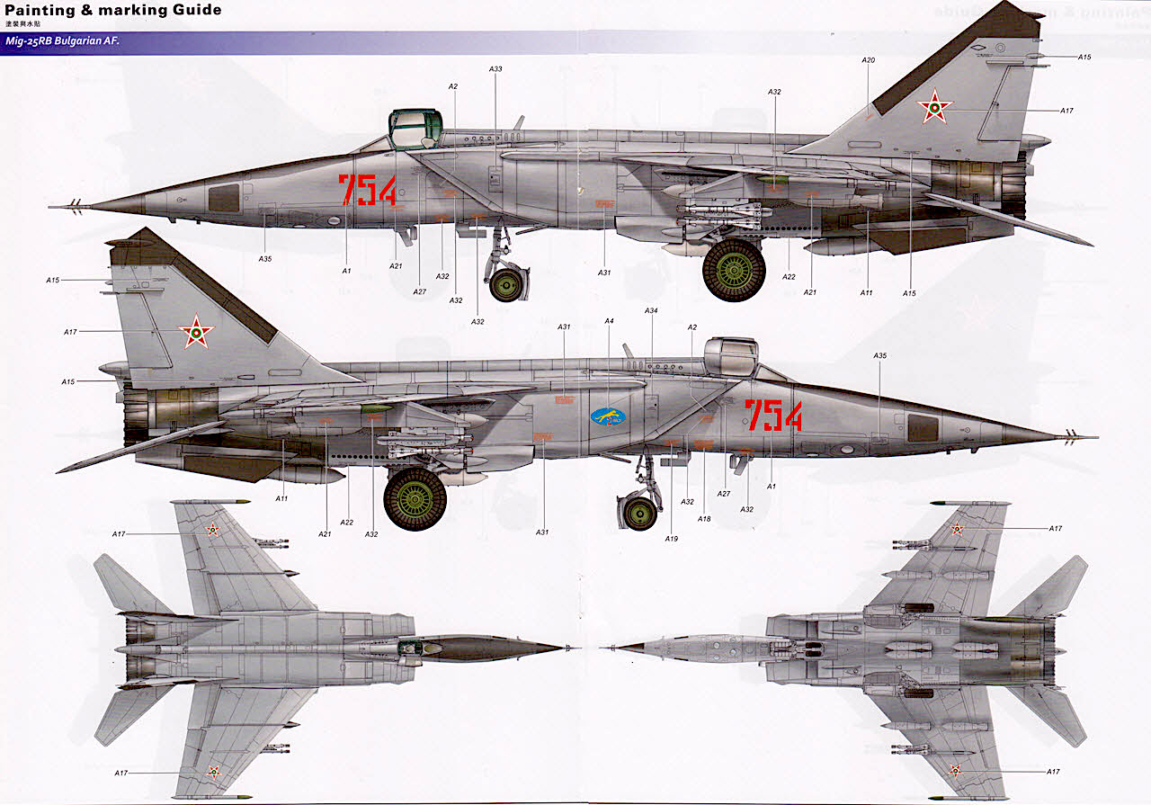 The Modelling News: Dry Fit Review: Kittyhawk's 48th scale MiG-25 RB ...