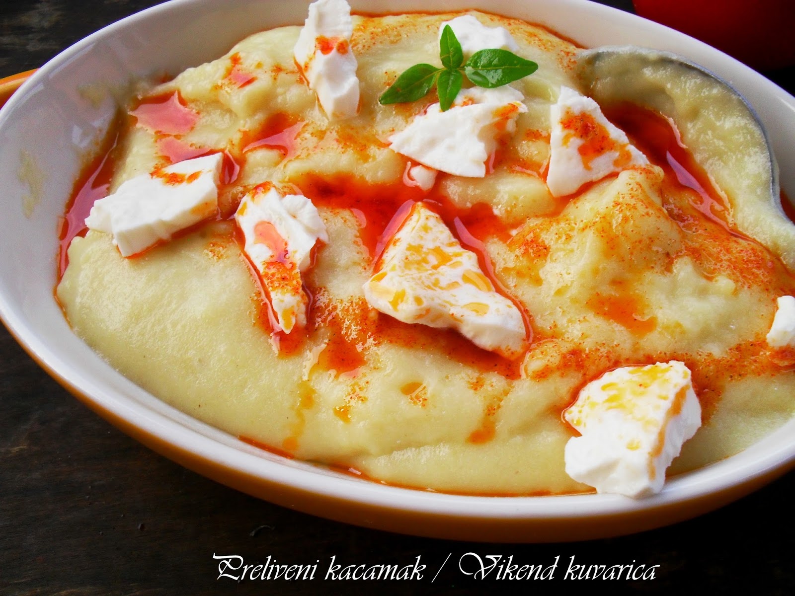 Vikend kuvarica: Preliveni kačamak