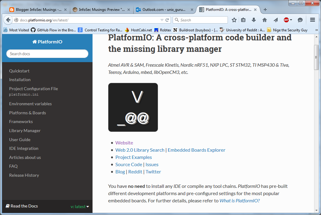 Arduino Pi Ramblings Platformio A Cross Platform Code Builder And