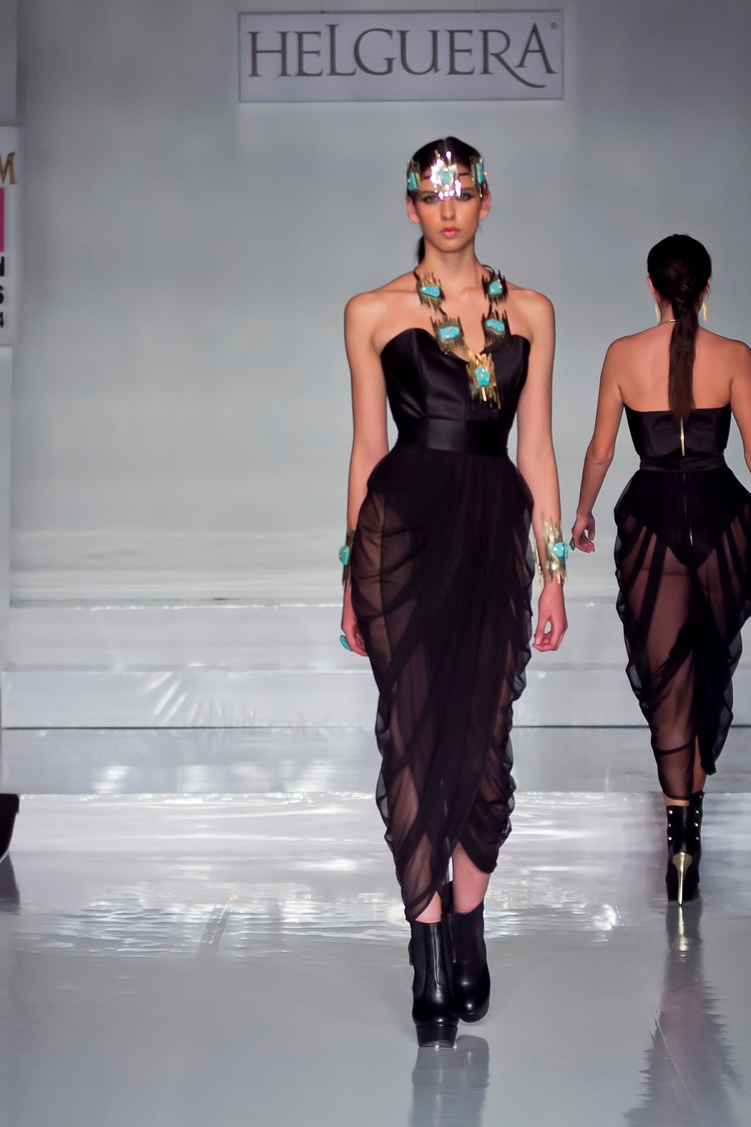 Fashion Pleasure México: Gustavo Helguera y Glenda Modelos.