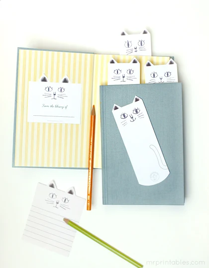 Cat Themed Printables - The Sweet Tidings