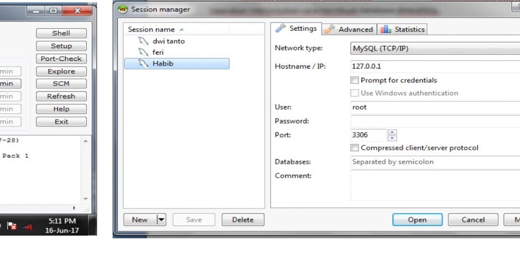 BibBob: Cara Membuat Database di HeidiSQL