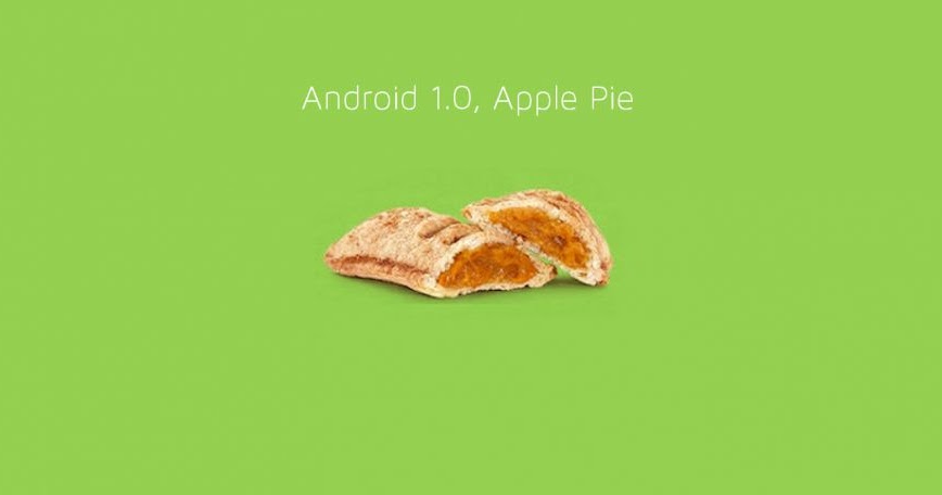 Recorrido de la historia de Android: [1.0] Android Apple Pie