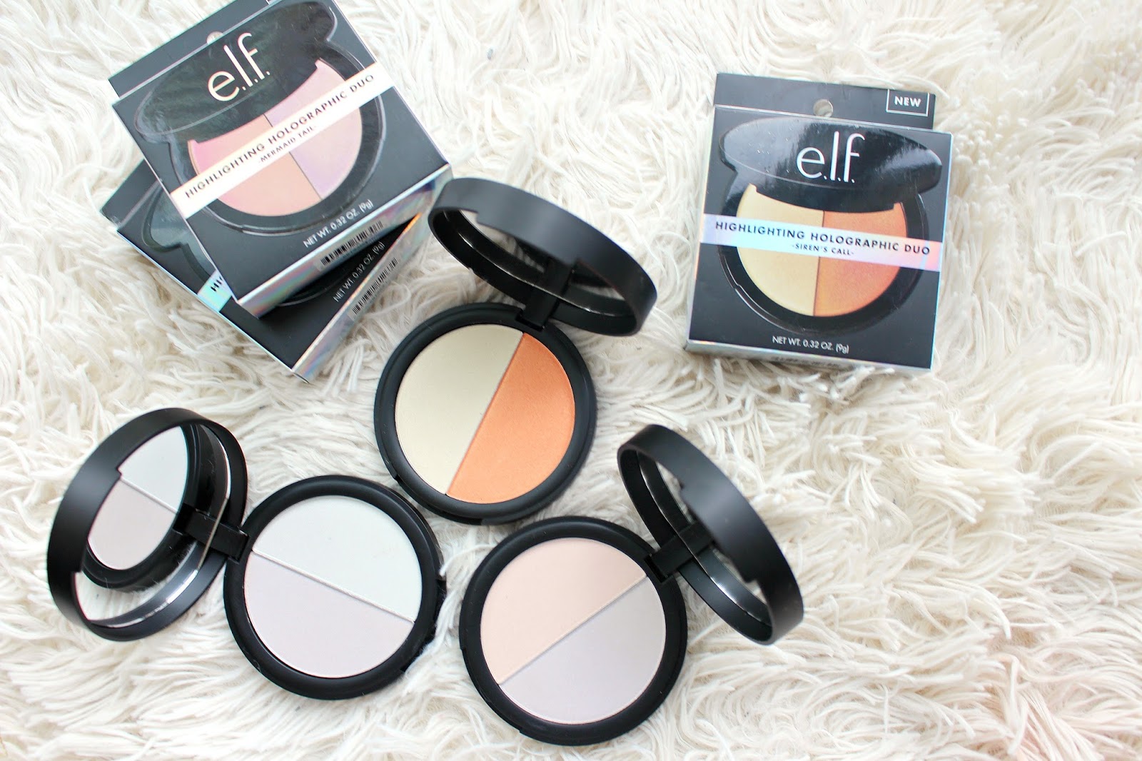 Samantha Jane: ELF Prismatic Highlighting Duo Swatches
