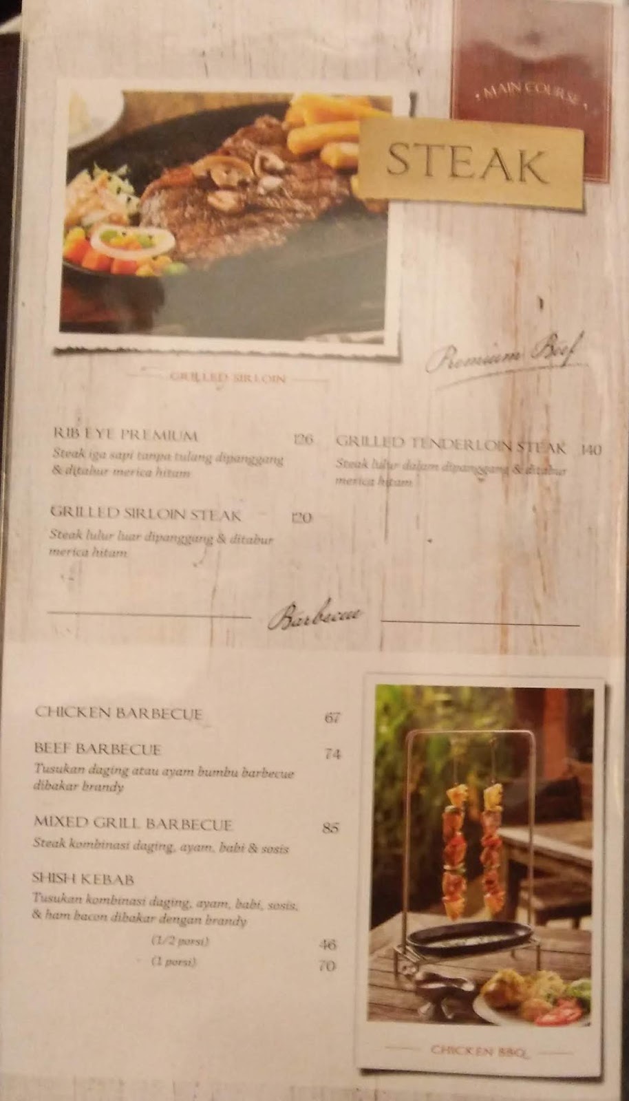 Review dan Harga Semua Menu di Steak BONCAFE Surabaya Kupang Jaya ...