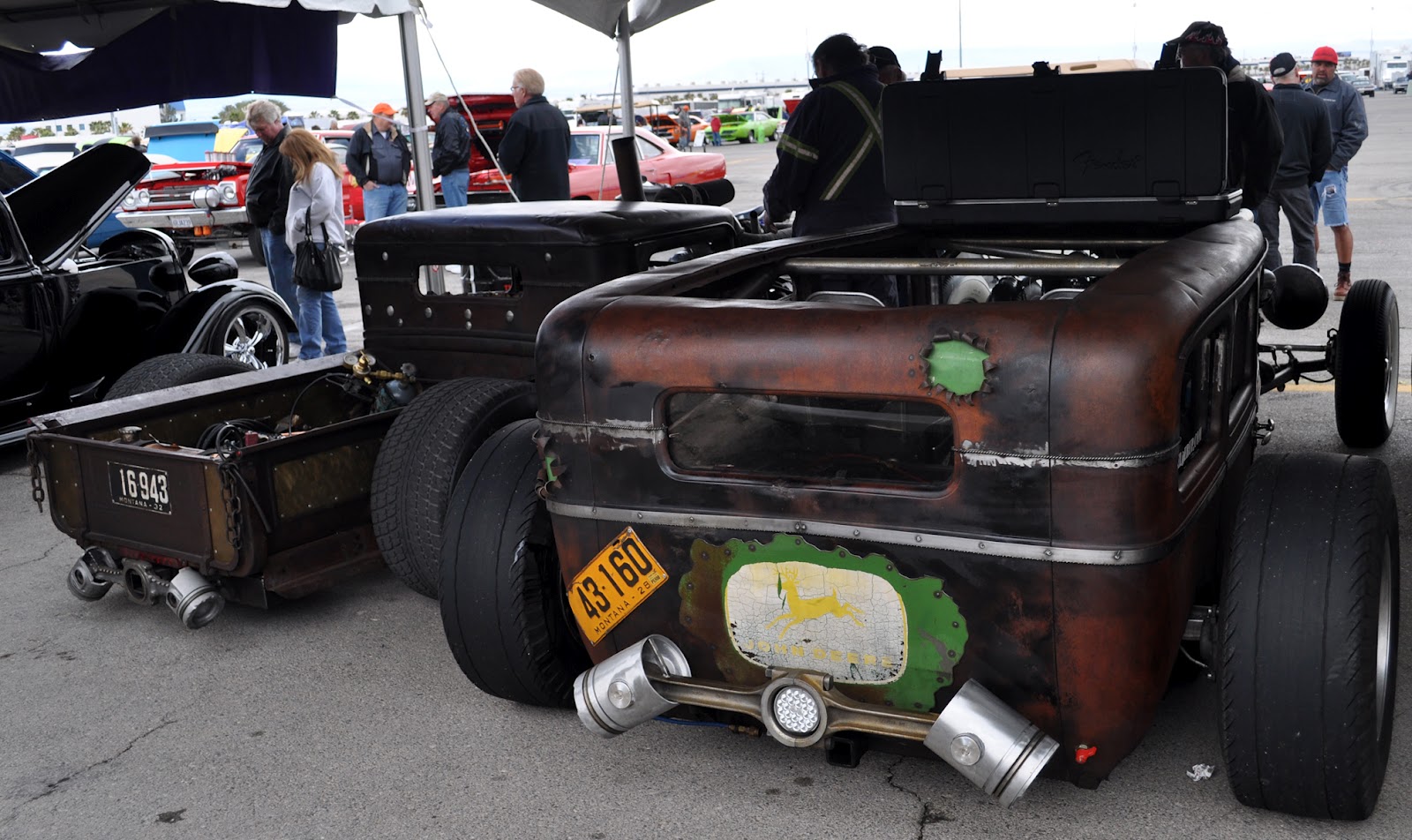 greatest rat rod collection I've ever come across, the Welder Up cars ...