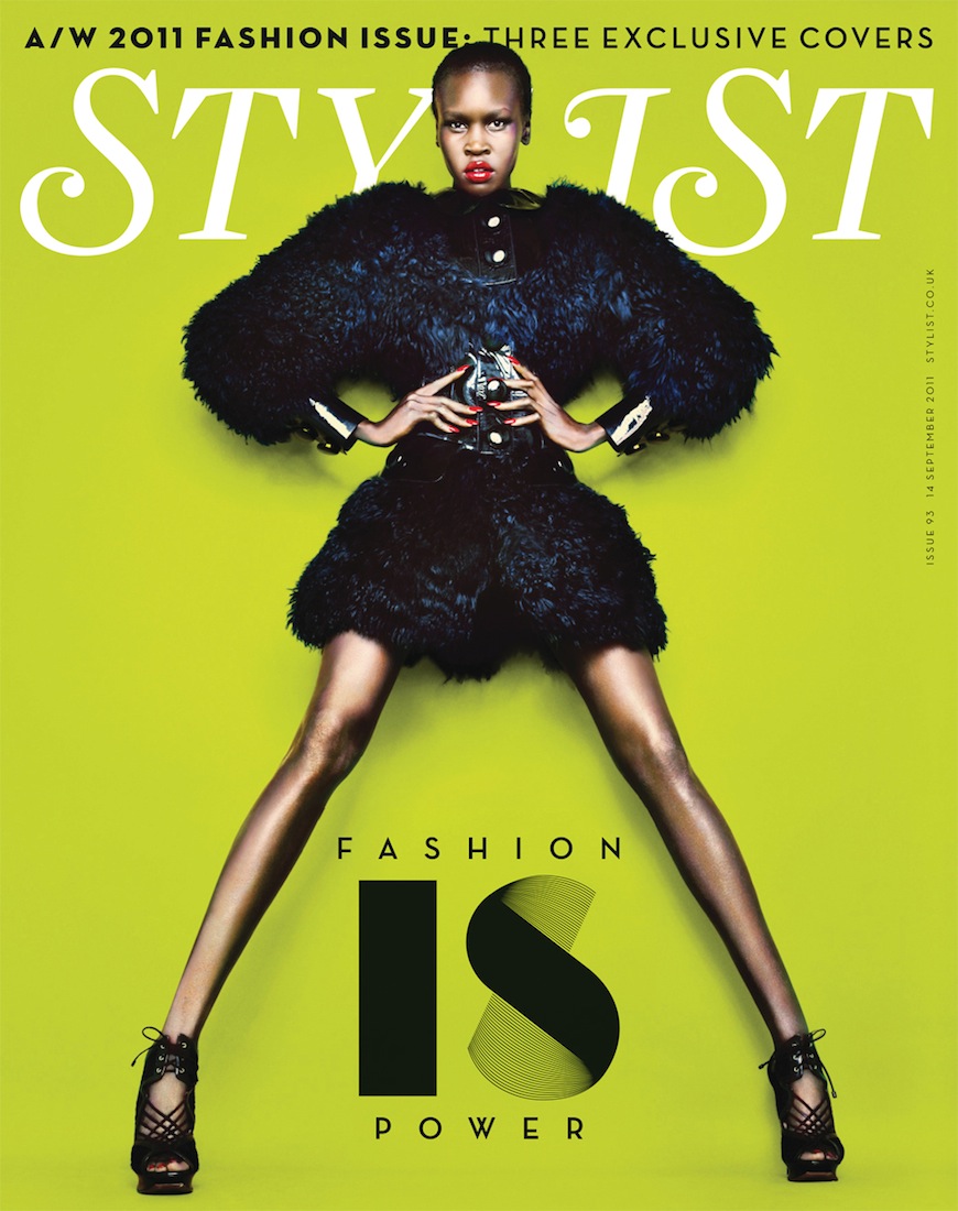 Stylist Magazine Issue 93: Alek Wek by Jonty Davies