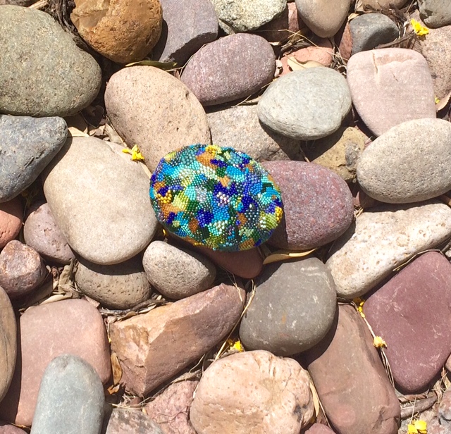 Bead Love: Bead Bombing by Laura Zeiner