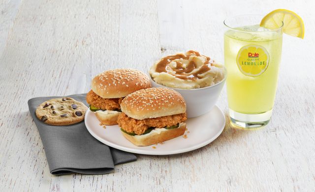 KFC Updates Chicken Littles with Sesame Seed Bun