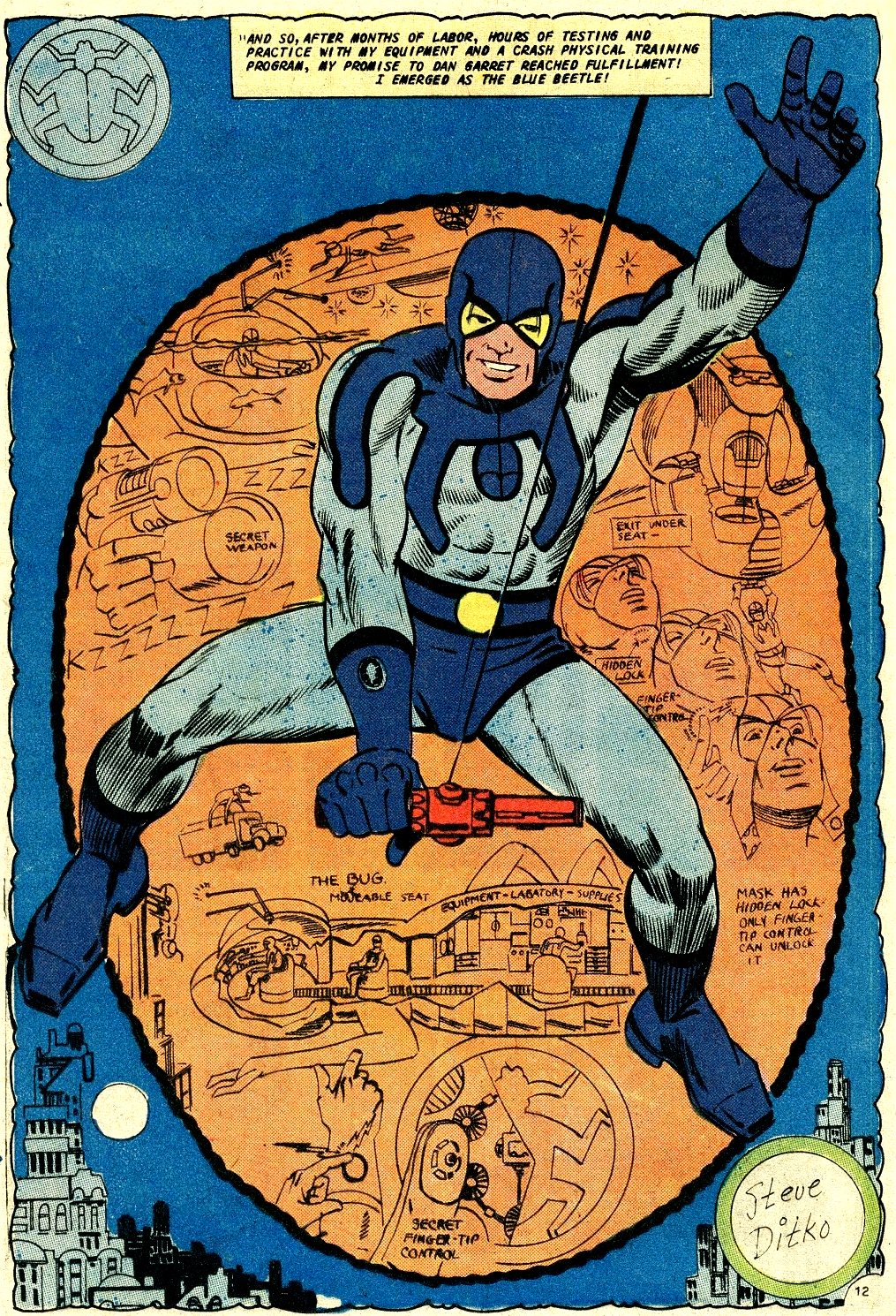 Rip Jagger's Dojo: Ditko Designs!