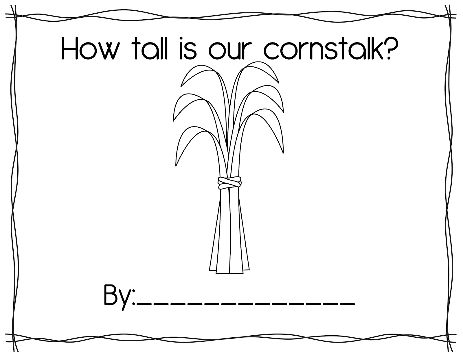 Fall Study: Corn Mini Unit Freebie!