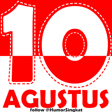 DP BBM Bergerak 10 Agustus Gambar animasi angka merah putih | Display ...