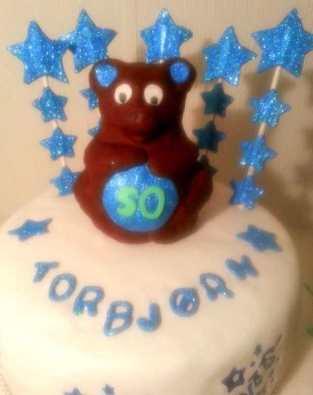 Katrine ~ think pink: Bamse kake