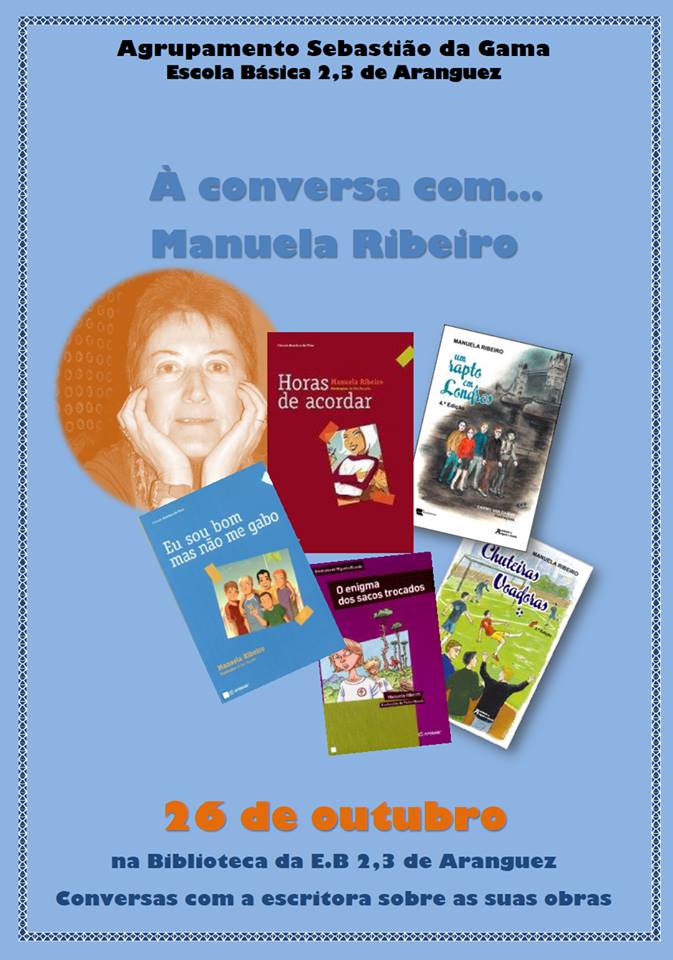 CRIAR: À Conversa com a escritora Manuela Ribeiro - 26 de outubro