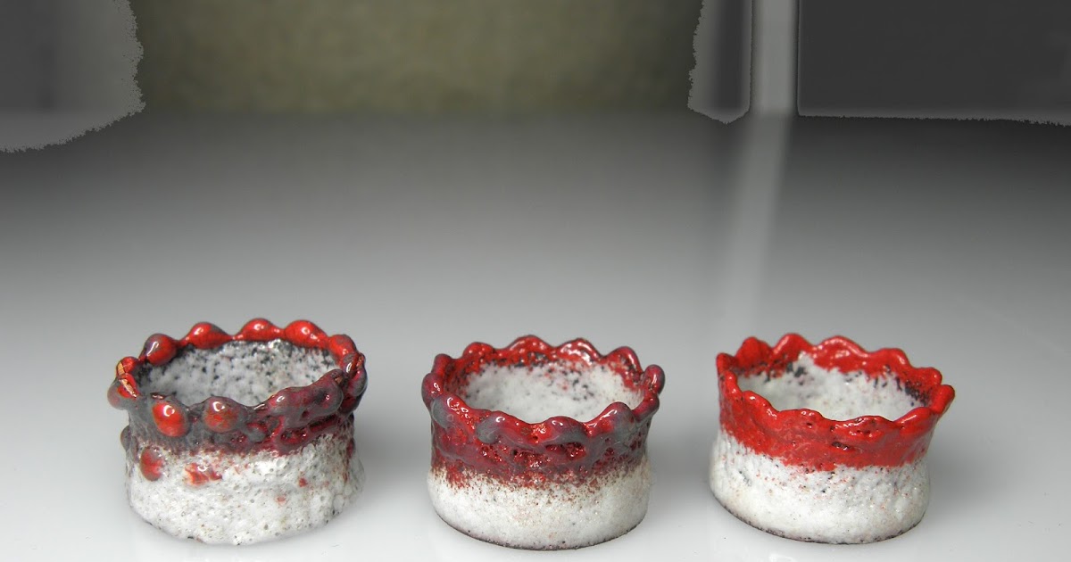 Vesna Kolobaric - art: ENAMELED COPPER RINGS