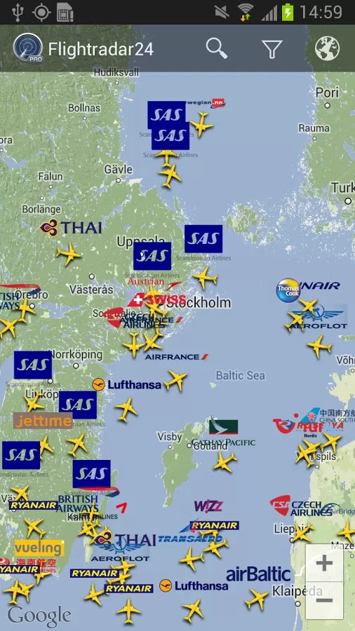 Flightradar24 Pro v4.1.1 Apk