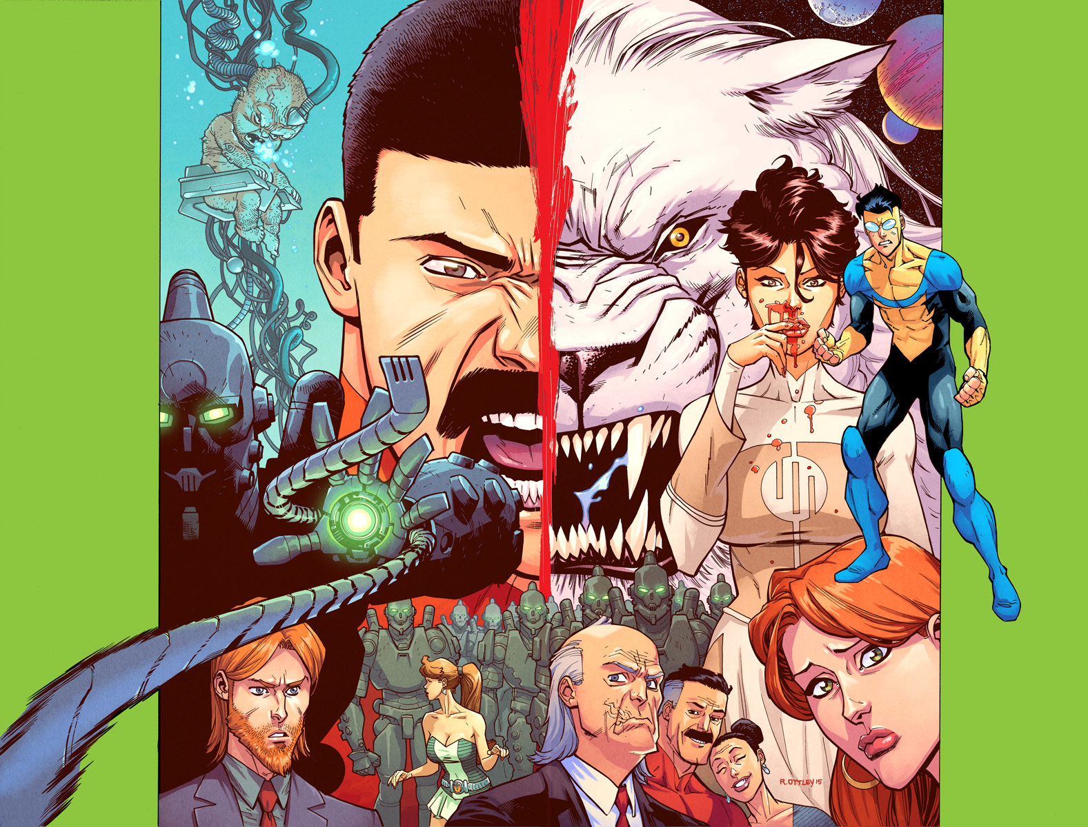 Jean-Francois Beaulieu's Art Blog: Invincible Covers