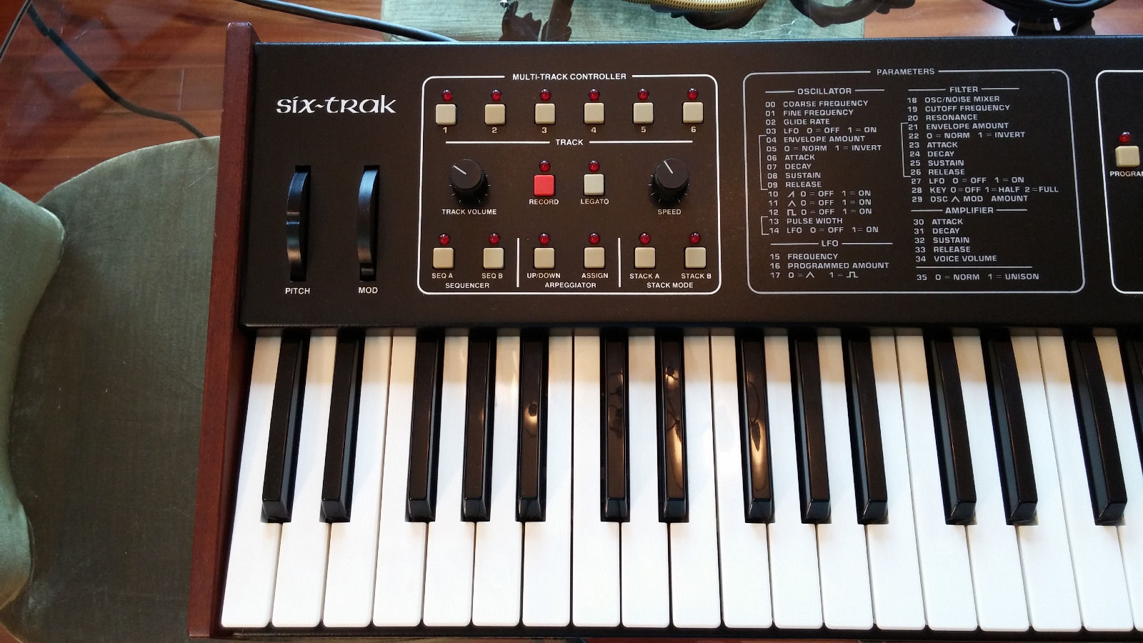 MATRIXSYNTH: Sequential Circuits ~ Six Trak Analog Synthesizer ...