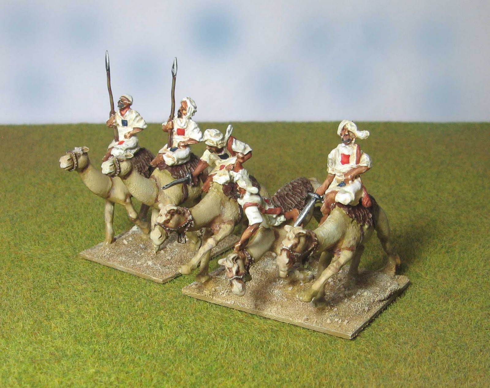 Analogue Hobbies: From DaveD: 28mm Mahdist Camel Riders (50 points)