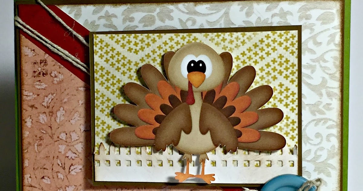 Pause Dream Enjoy: Turkey Card using Retro Sketches #190