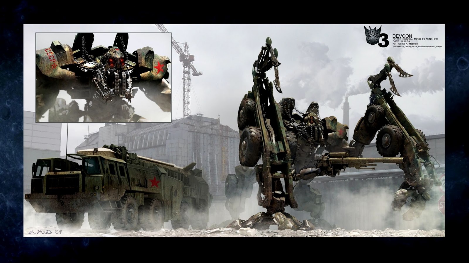 Transformers News: More DOTM Concept Art