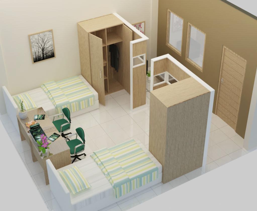 Jasa desain kamar rusun rumah susun - JASA DESAIN MURAH LIHAT HASIL ...