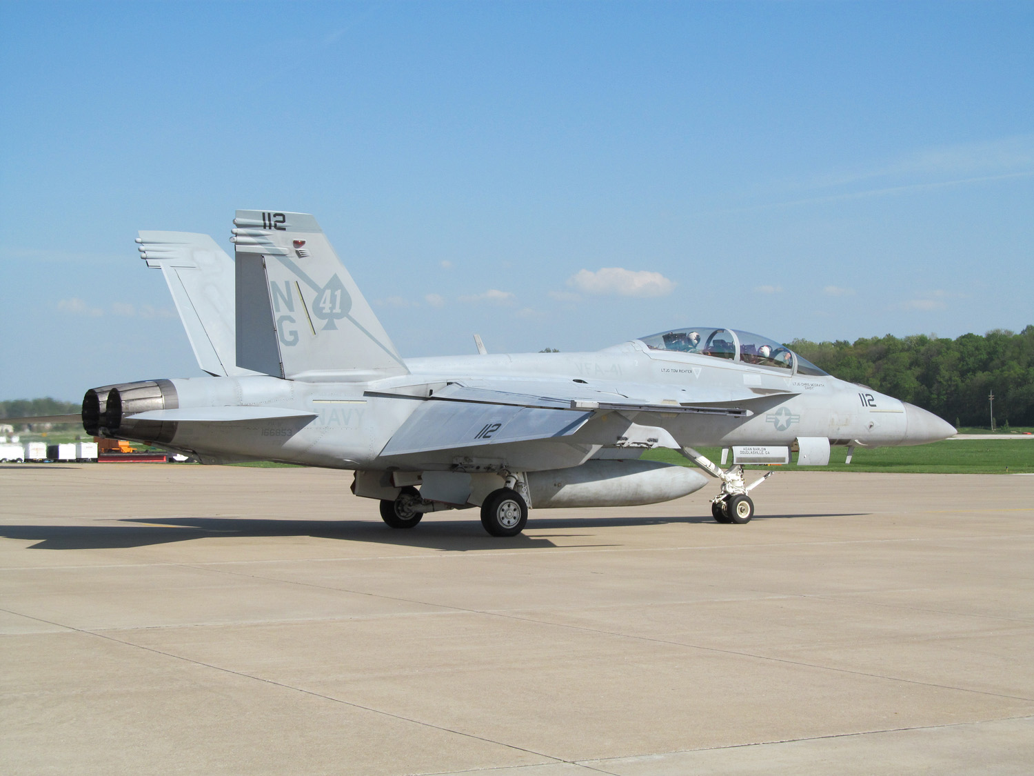 The Aero Experience: Sightings: VFA-41 "Black Aces" Super Hornet Makes ...