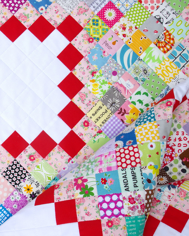 Red Pepper Quilts: The Irish Chain Scrap Buster Quilt - Part 3