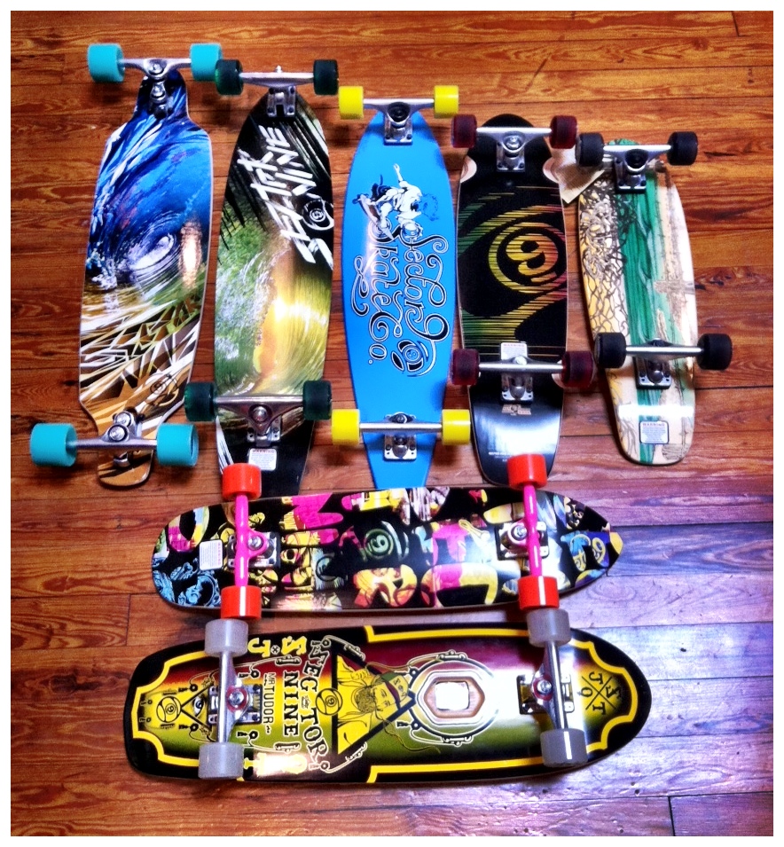 RELIEF SKATE SUPPLY: NEW SECTOR NINE LONGBOARDS IN STOCK