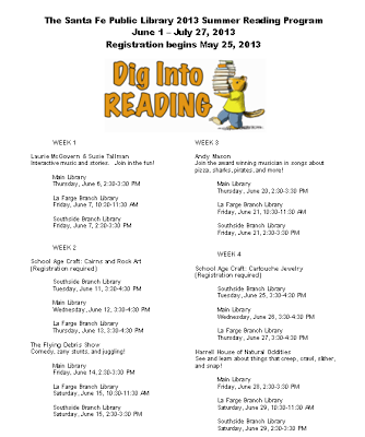 Icarus... the Santa Fe Public Library Blog: Dig Into Reading Summer ...