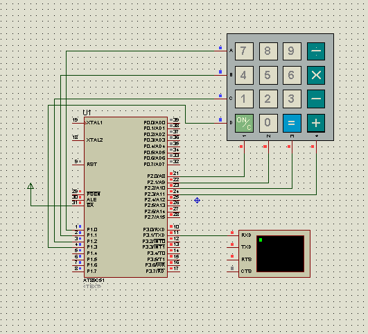 Embedded-Electronics: AT89C51 programming