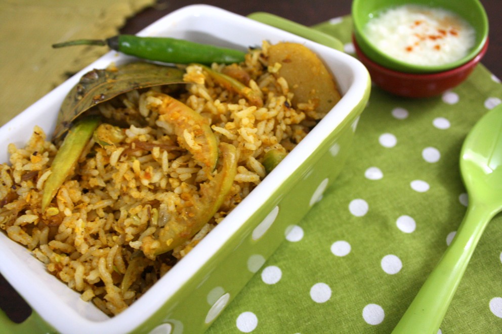 Maharashtrian Masala Bath | Masale Bhat Maharashtrian Style | Tindora Rice