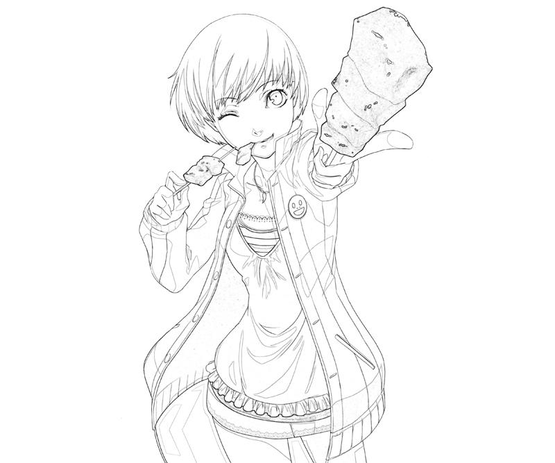 Persona 4 Arena Chie Satonaka Characters | Yumiko Fujiwara