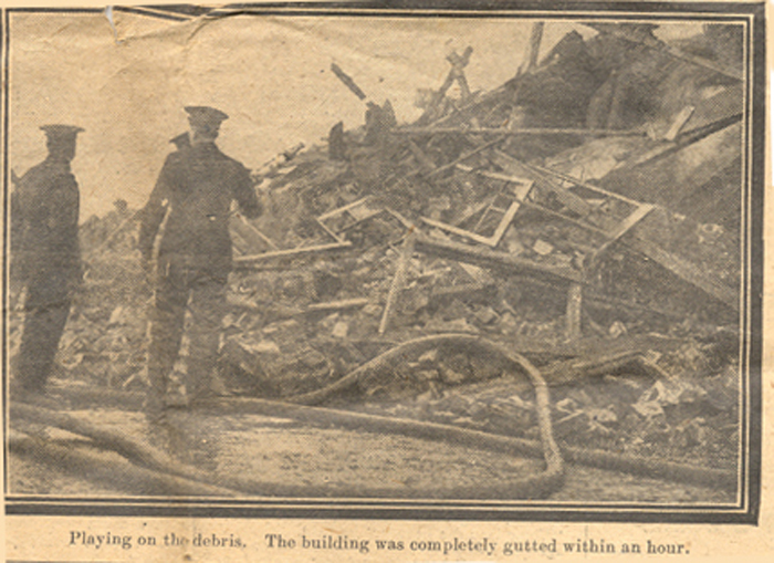 LONDON FIRE JOURNAL British Fire History: VAUXHALL - 1918