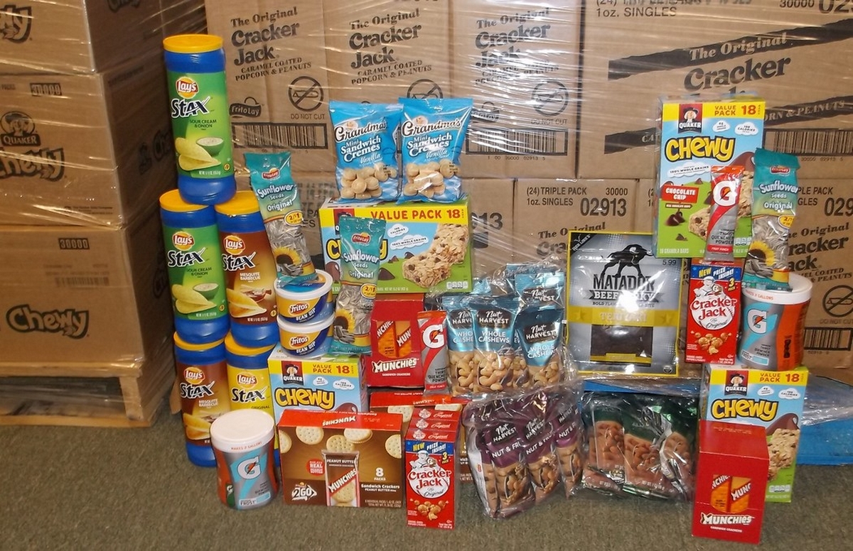 Care Packages for Soldiers: PepsiCo/Frito Lay Delivered 6 Pallets of ...