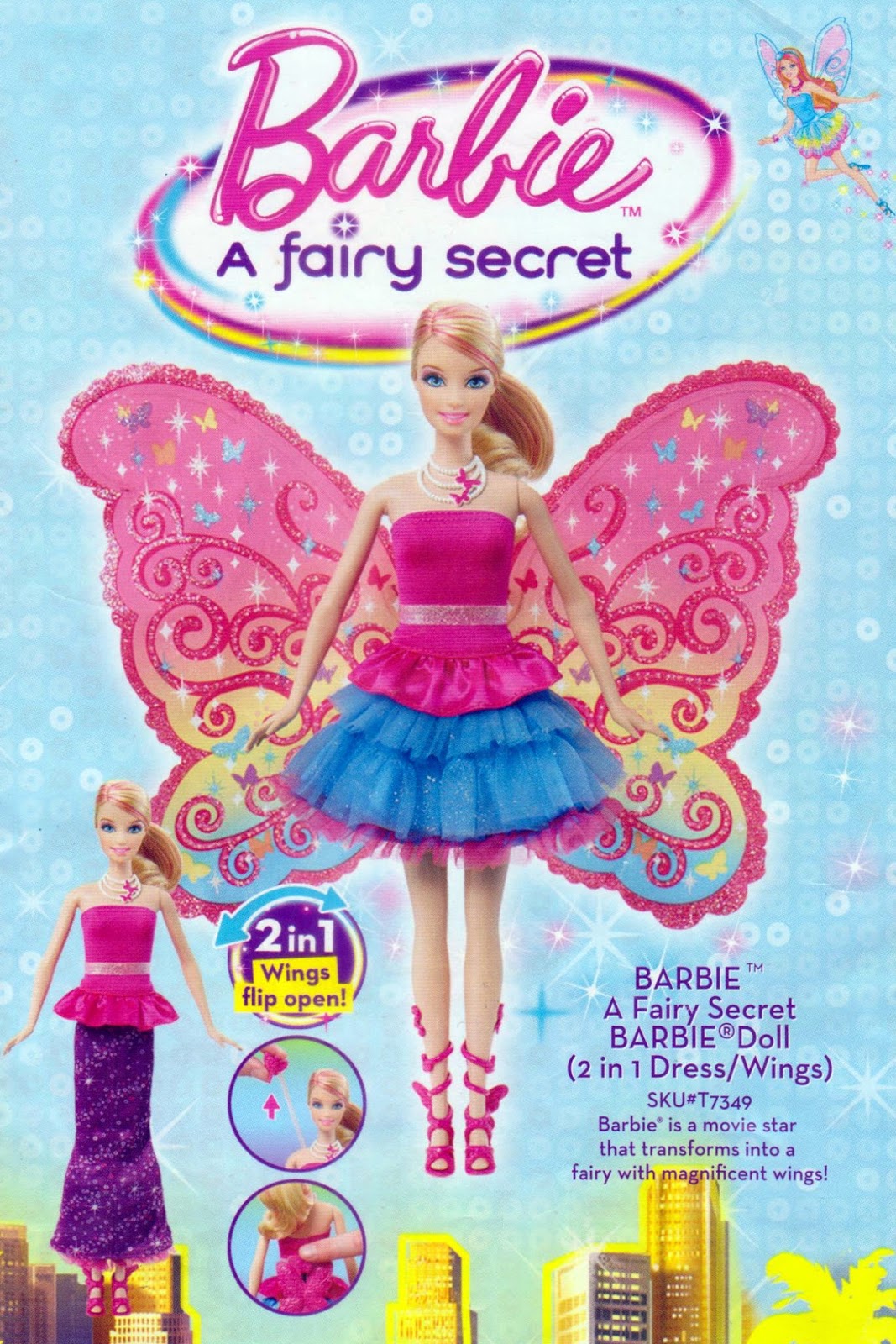 Pink Barbie: Barbie A Fairy Secret