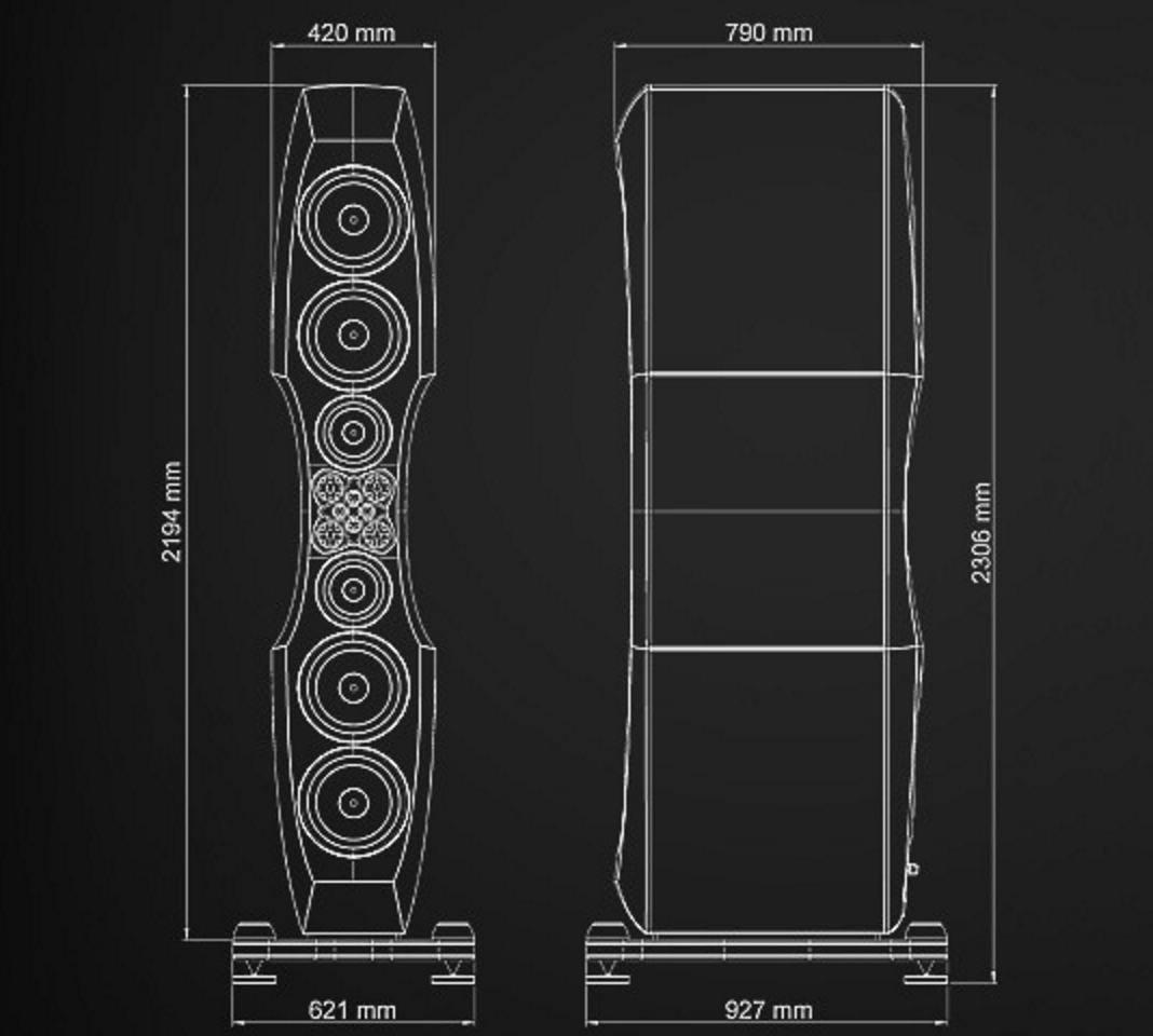 Kharma Enigma Veyron EV1 flagship speakers – M & S | Ultimate High-Fidelity