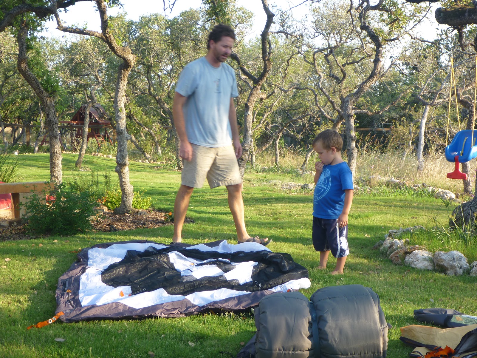 The Cross Family: Camp Out with Dad