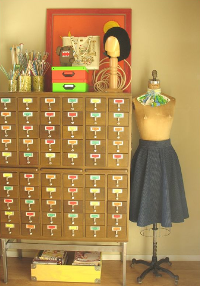 Scope for Imagination: dress form decor