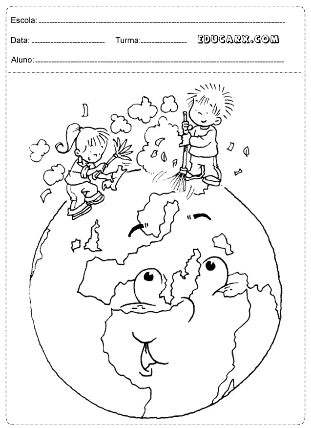 Educar X: Atividades para o dia da Terra Educar X: Atividades para o dia da Terra
