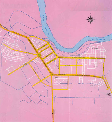 AMAZING INDONESIA: Palangkaraya City Map